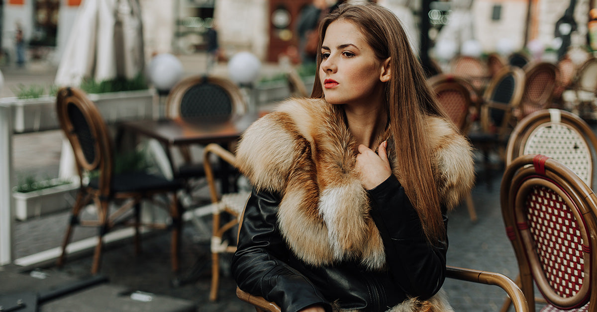 Black Fur Coats and Jackets For Women & Men